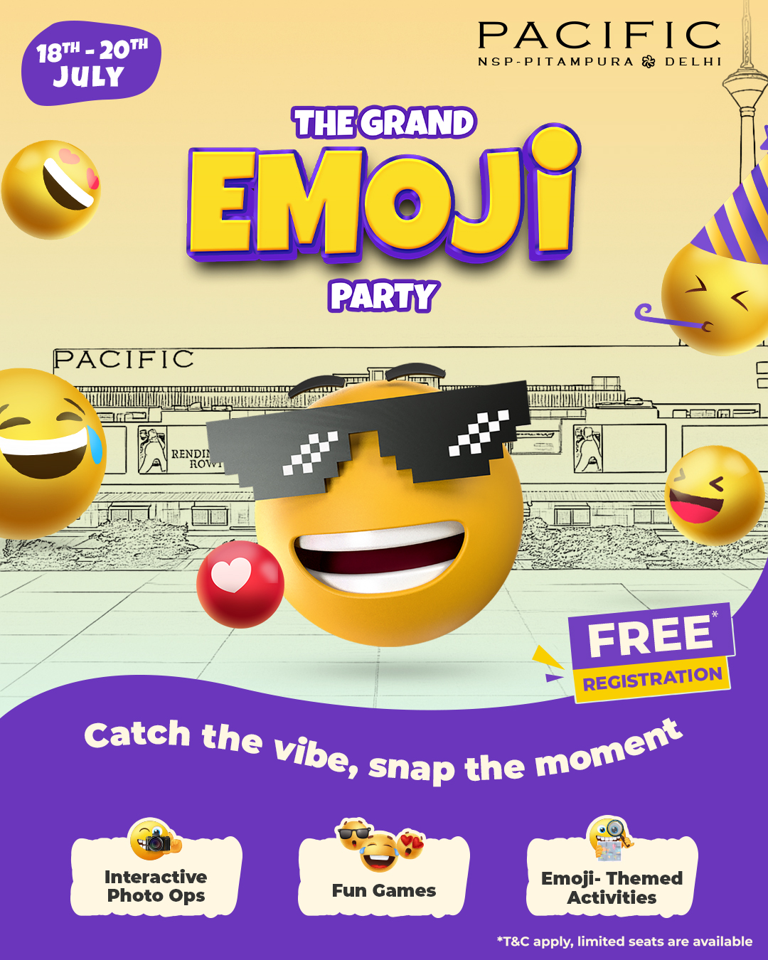 What's Happening - Events | Pacific Mall NSP Pitampura