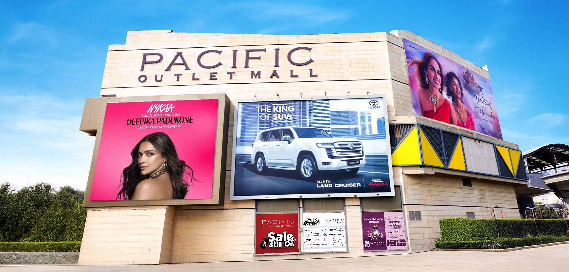 Pacific Outlet Mall Jasola - Sale on Premium Brands Upto 70% Off