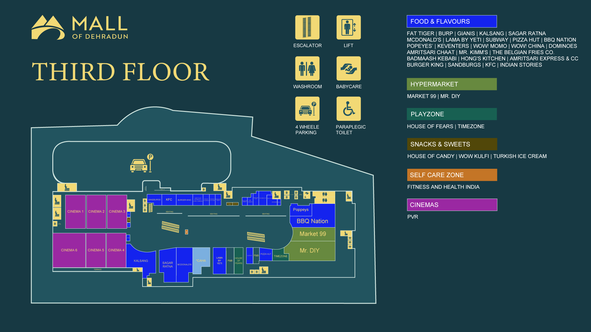 First Floor Map